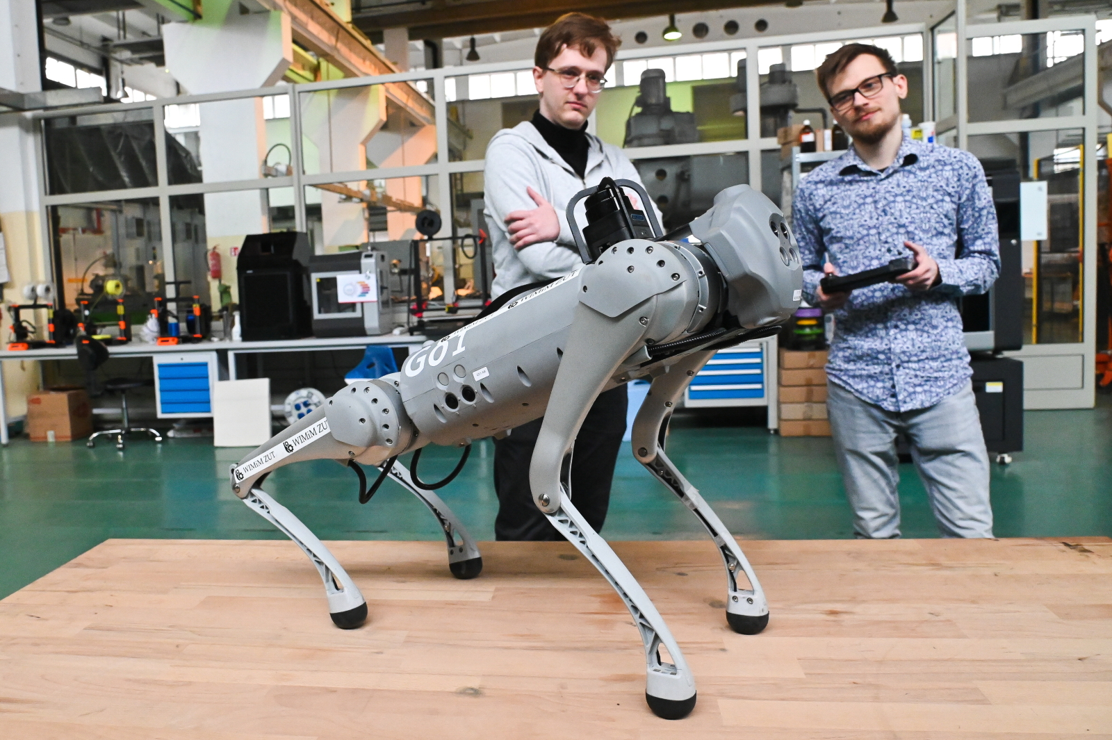 Pies-robot będzie promował Zachodniopomorski Uniwersytet Technologiczny ...